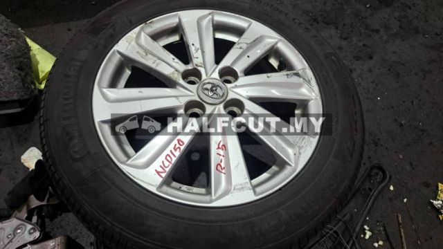 TOYOTA VIOS NCP150 SPORT RIM R15 - Halfcut Malaysia KL Selangor Penang ...