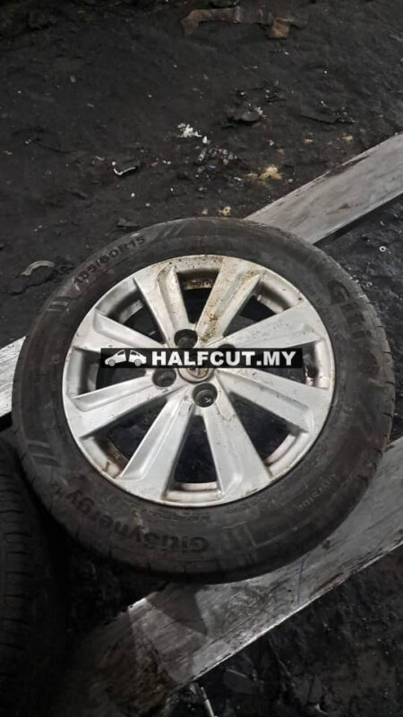 TOYOTA VIOS NCP150 SPORT RIM R15 - Halfcut Malaysia KL Selangor Penang ...