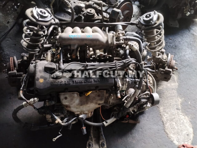 NISSAN SENTRA B14 GA16 ENGINE/SUSPENSION/STEERING RACK/GEARBOX ALL HAVE ...