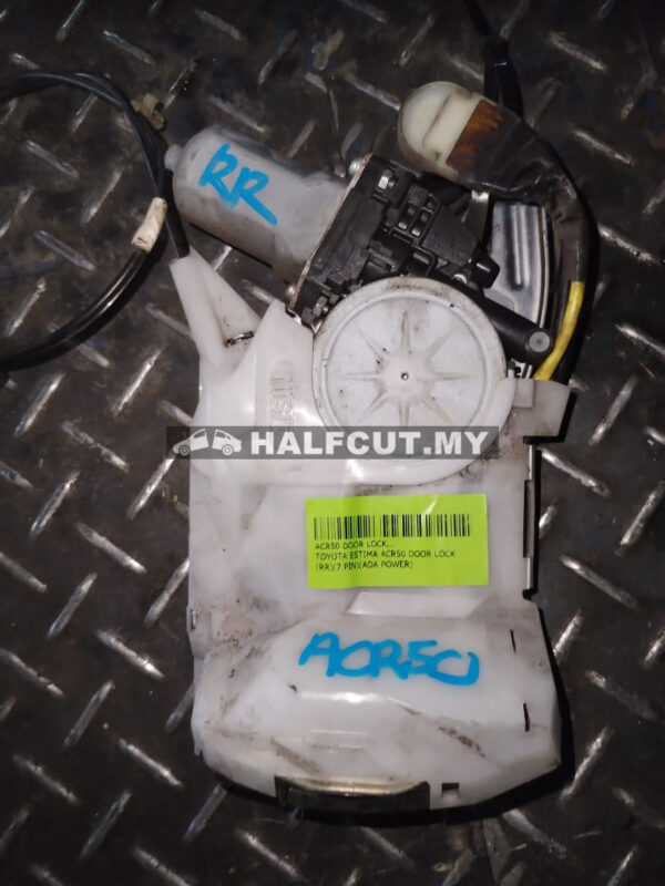 TOYOTA ESTIMA ACR50 DOOR LOCK REAR RIGHT - Halfcut Malaysia KL Selangor ...