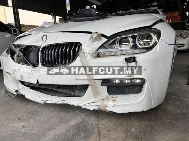 BMW f12 640i N55 m sport Half Cut ckd from japan - Halfcut Malaysia KL ...